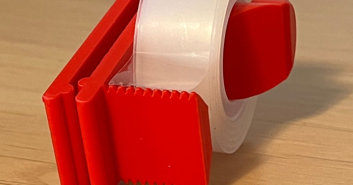 Belt Clip Tape Dispenser by aceking1212 | Download free STL model ...