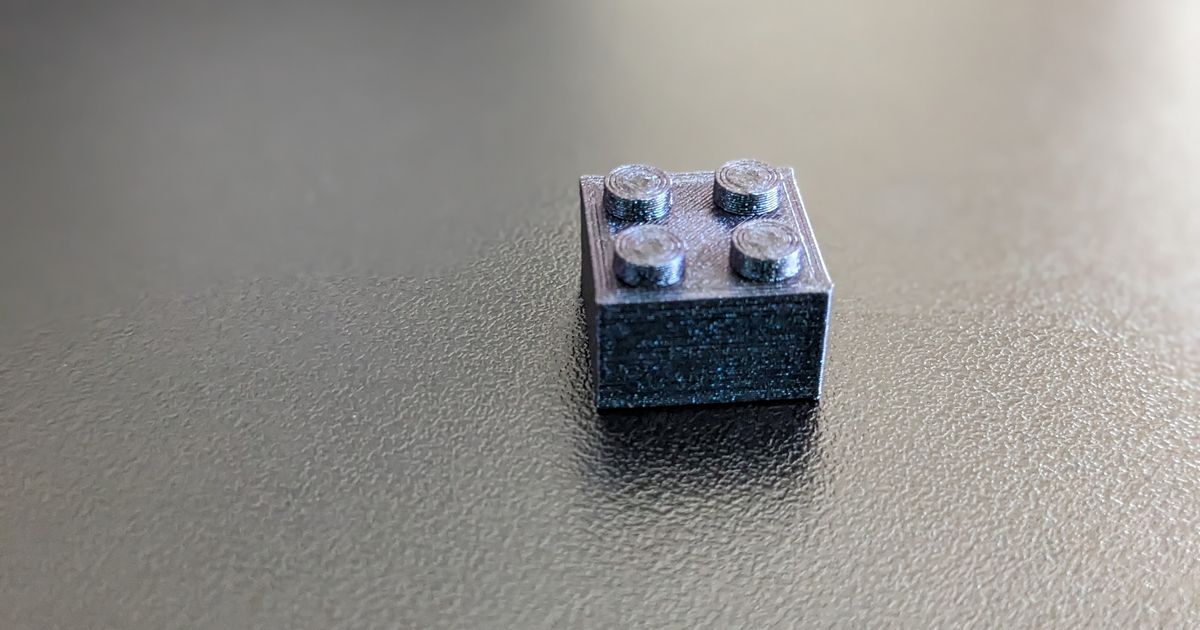 2x2 Lego Brick by DR 3D | Download free STL model | Printables.com