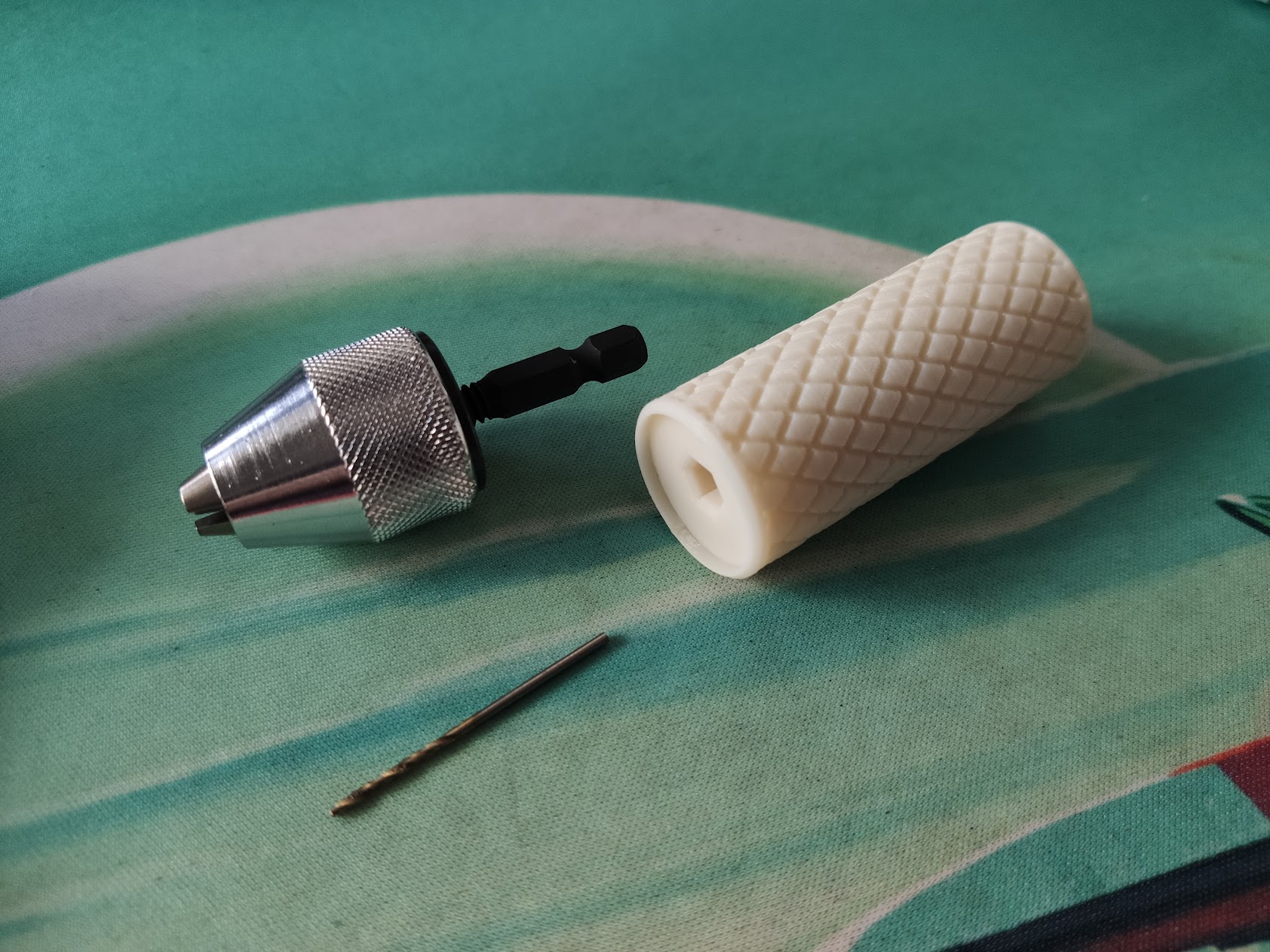 Handle for Chuck with 1/4 inch hex shank by HarZens | Download free STL ...