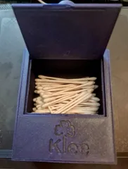 Cotton bud box by Klee | Download free STL model | Printables.com