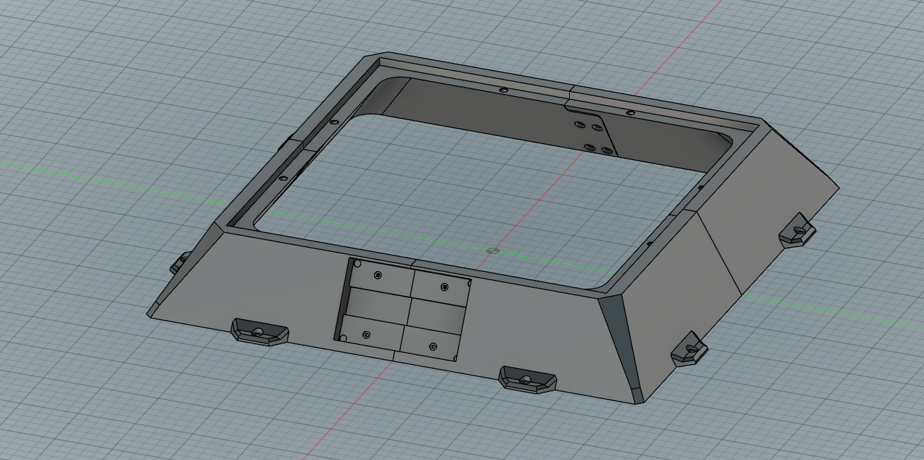 Voron 2.4 tophat with integrated touchscreen par nagelwerkstatt ...