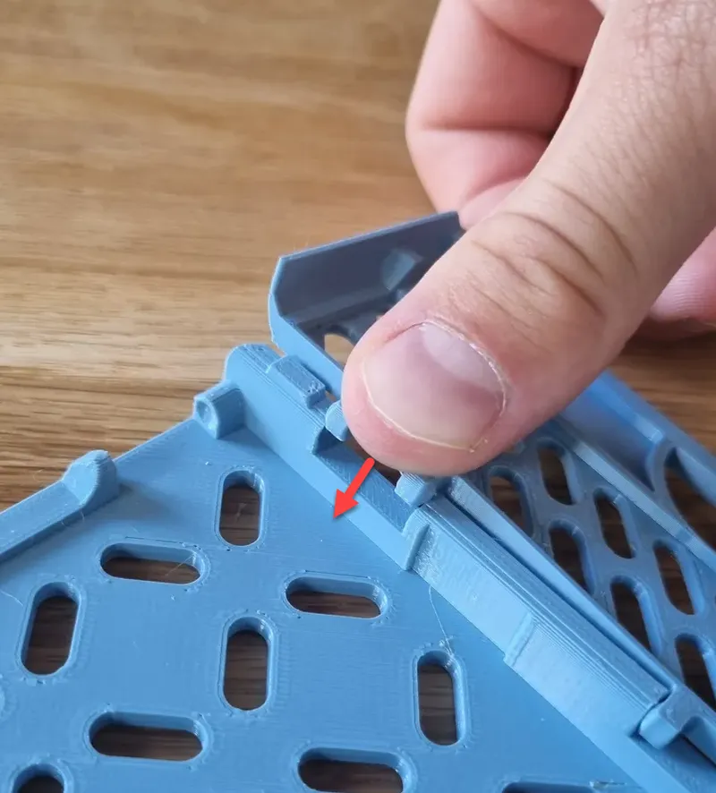 Foldable and stackable Crate by Krookr - MakerWorld