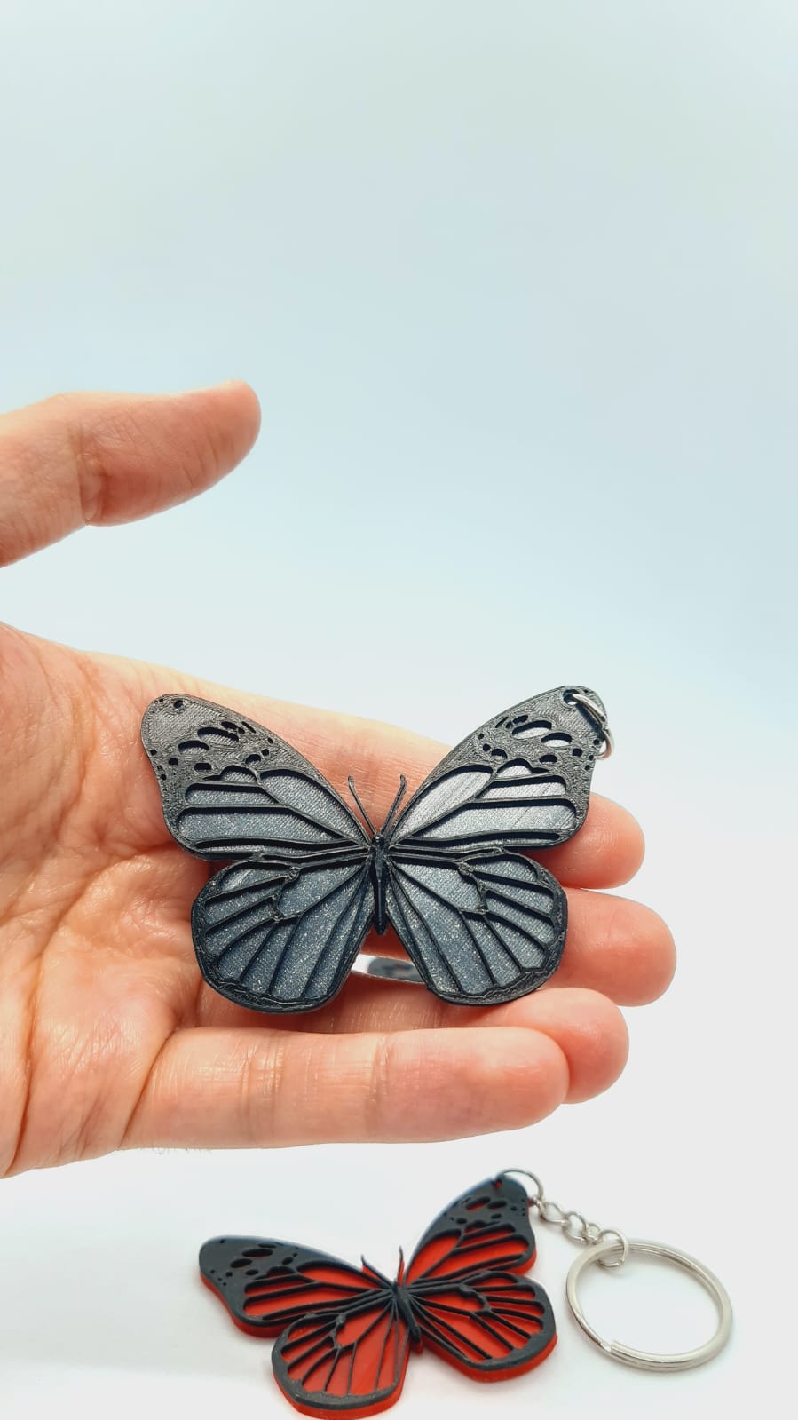 Butterfly keychain by Selek.3D | Download free STL model | Printables.com