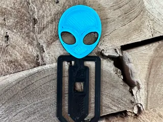 Alien Bookmark by Ninomalbinho | Download free STL model | Printables.com