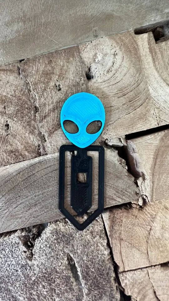 Alien Bookmark by Ninomalbinho | Download free STL model | Printables.com