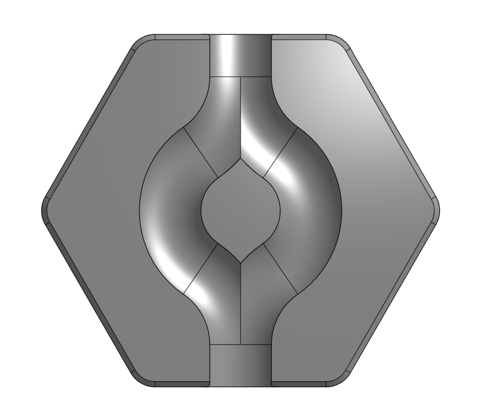 Hextraction - Speedbump Tile by IceChes | Download free STL model ...