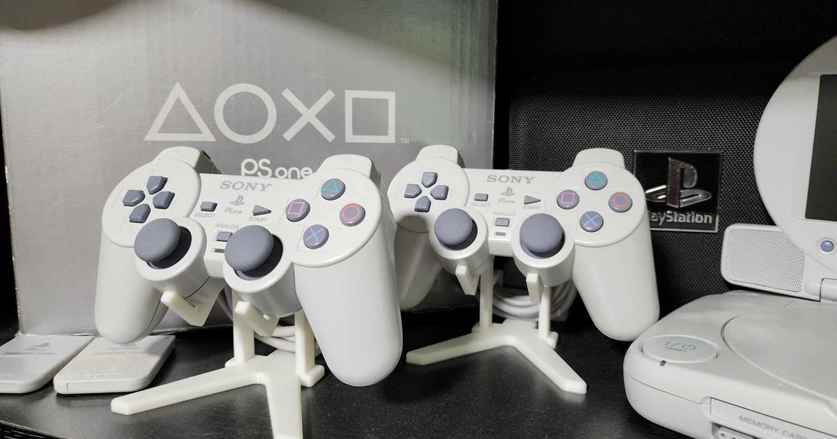 PS1 / PS2 / Playstation Controller Holder / Stand by Catman | Download ...