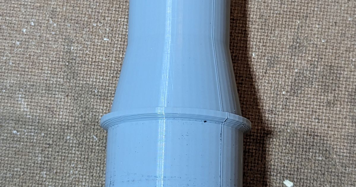 Shop-Vac to Ryobi Planer (P611) by Tyler Mode | Download free STL model ...