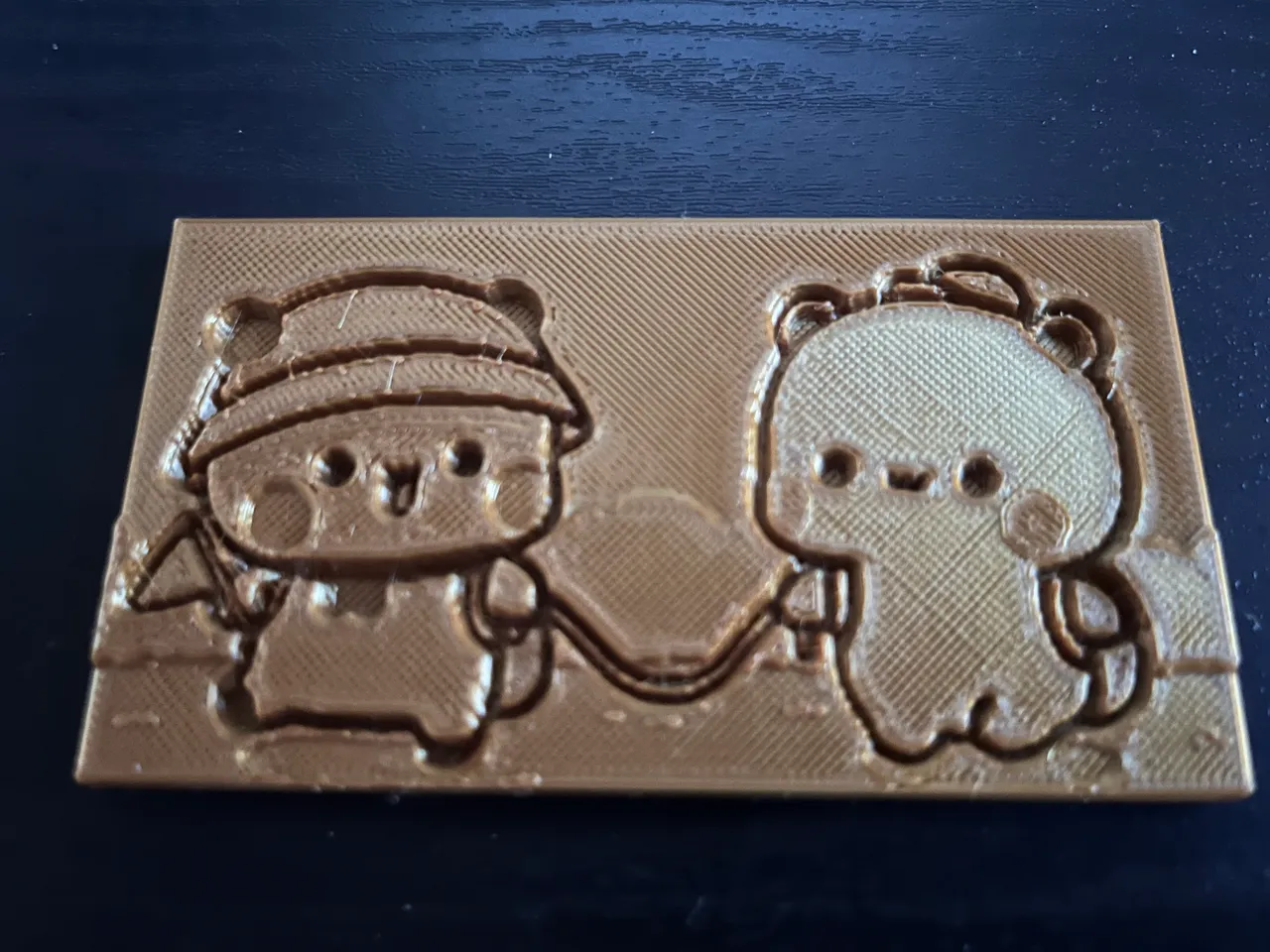 bubu and dudu characters hiking by cmyee | Download free STL model ...