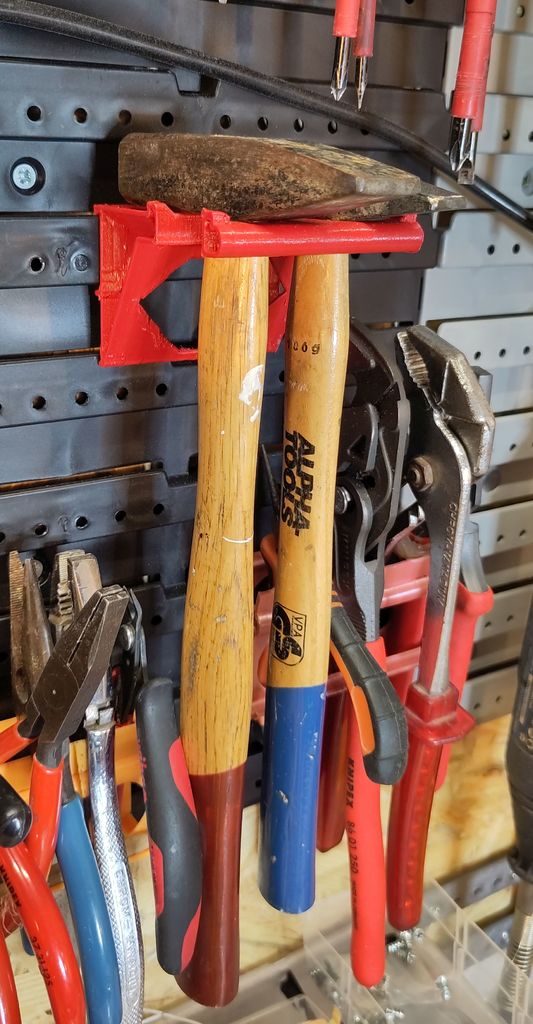 2x Hammer holder for Wall mount&storage system (Allit StorePlus) by ...