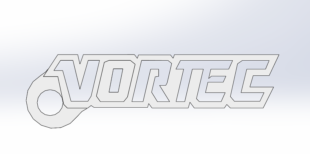 Vortec key chain by BoKwo | Download free STL model | Printables.com