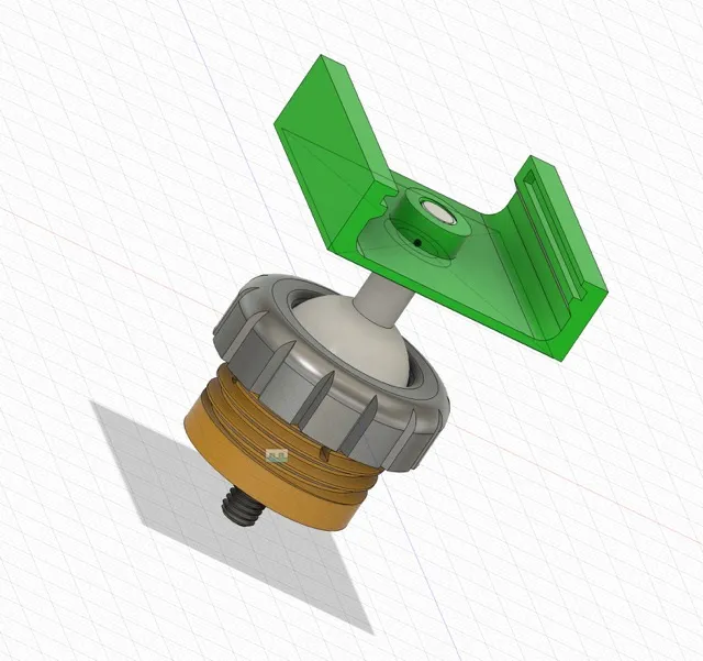Ball and socket micro mount for PiCam (or anything) by jornamon ...