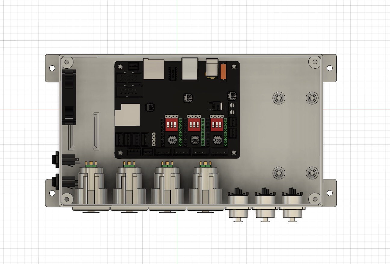 CNC Case with XLR Sockets for MKS DLC32 v2.x + GRBL_SPD for Makita ...