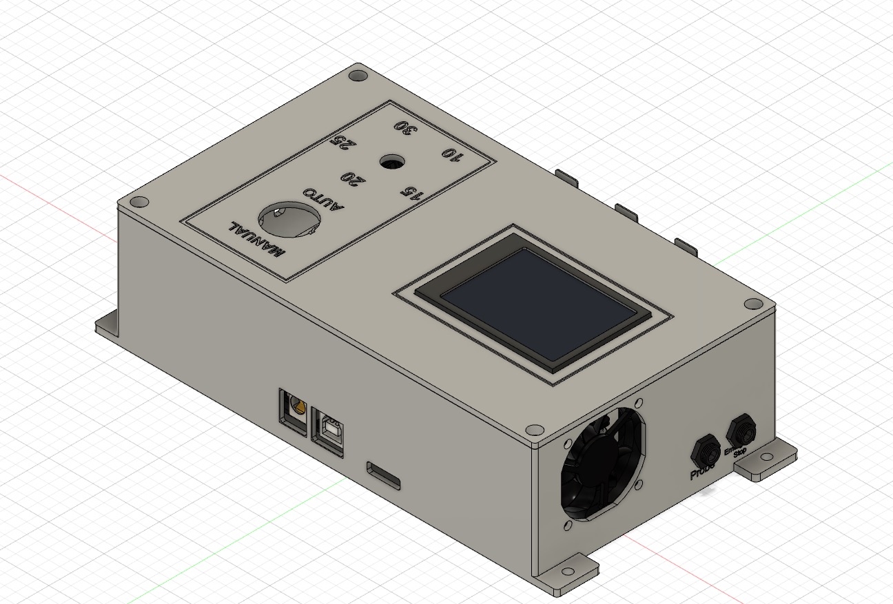 CNC Case with XLR Sockets for MKS DLC32 v2.x + GRBL_SPD for Makita ...