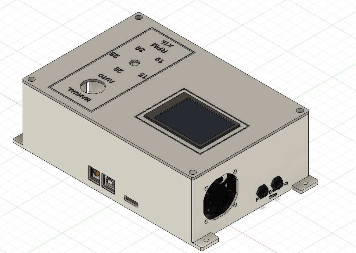CNC Case with XLR Sockets for MKS DLC32 v2.x + GRBL_SPD for Makita ...