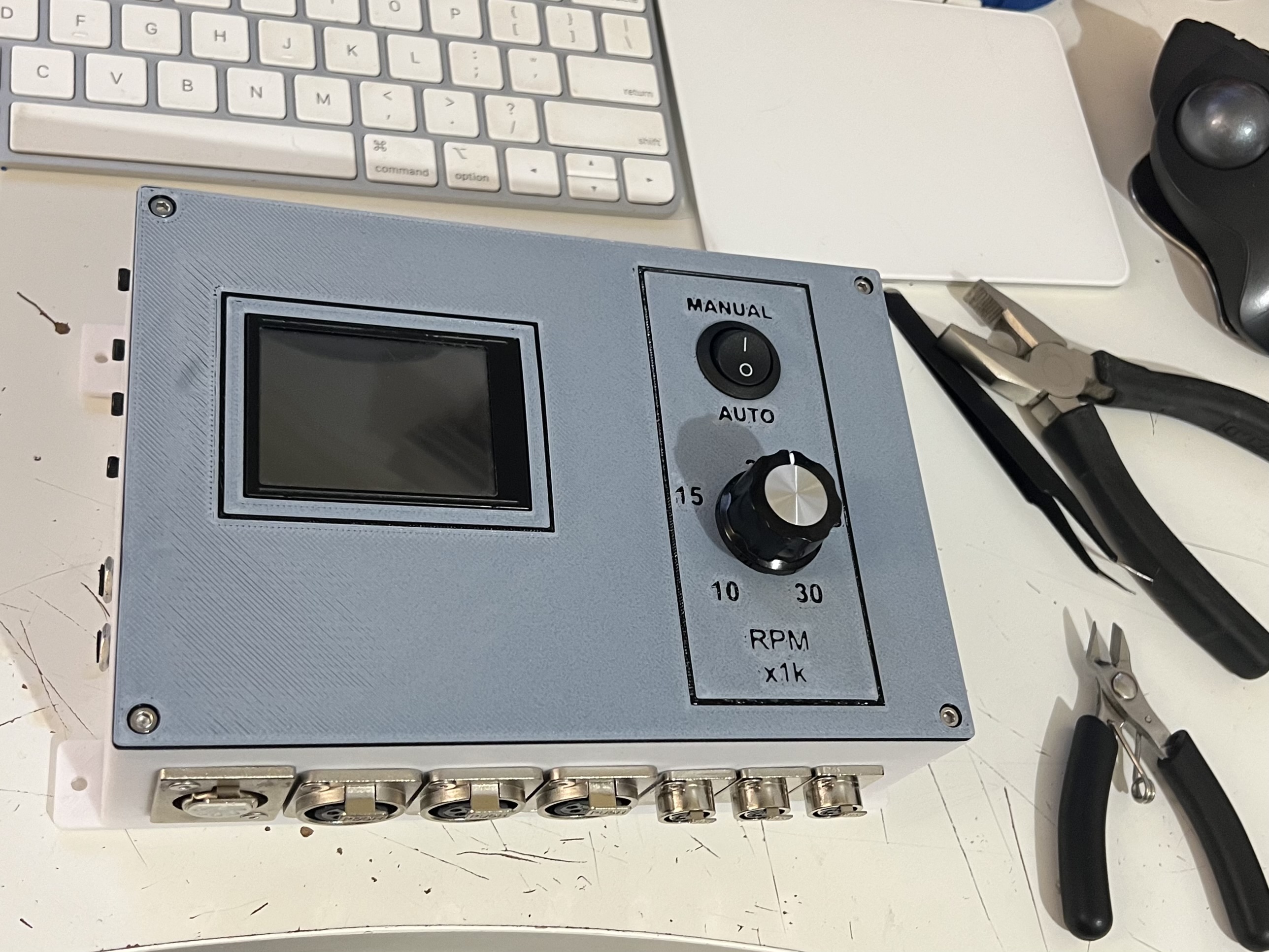 CNC Case with XLR Sockets for MKS DLC32 v2.x + GRBL_SPD for Makita ...