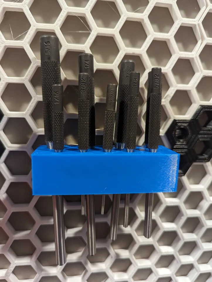 Punch Set Holder for Honeycomb Wall Storage by Gertavius | Download ...