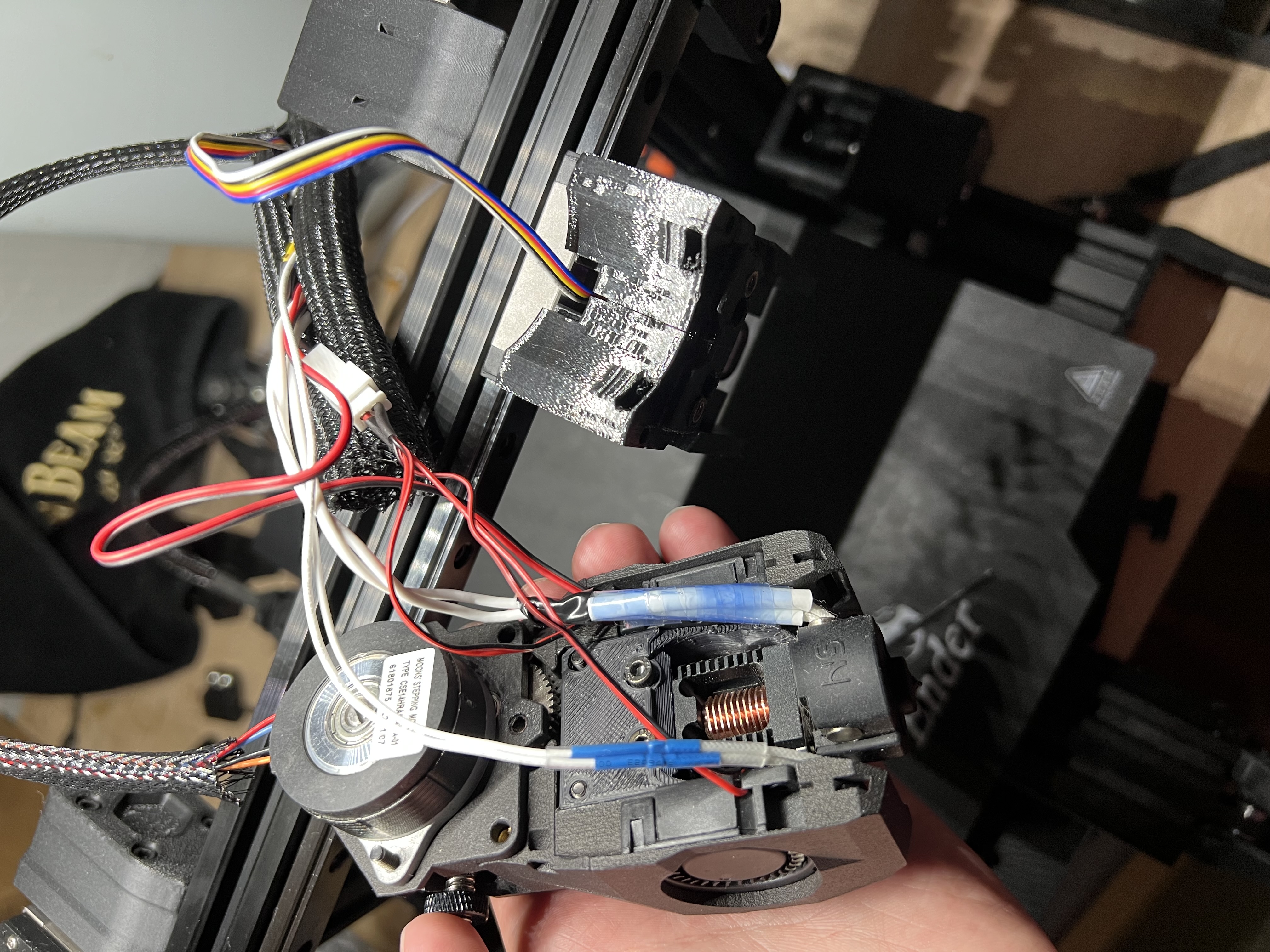 Mini Stealthburner Switchwire mount (CRtouch) por TinkerMAN | Descargar ...