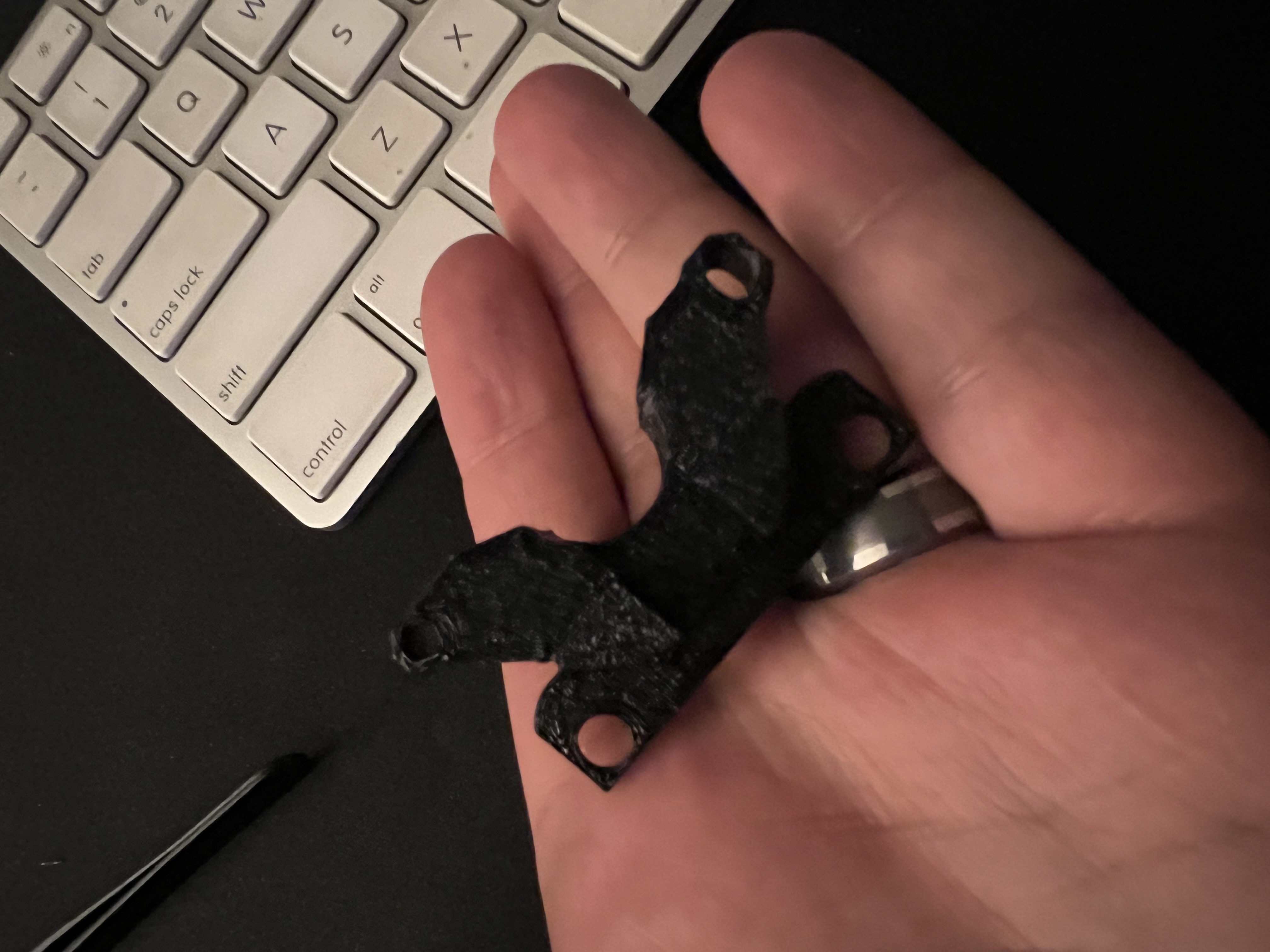 Mini Stealthburner Switchwire mount (CRtouch) by TinkerMAN | Download ...