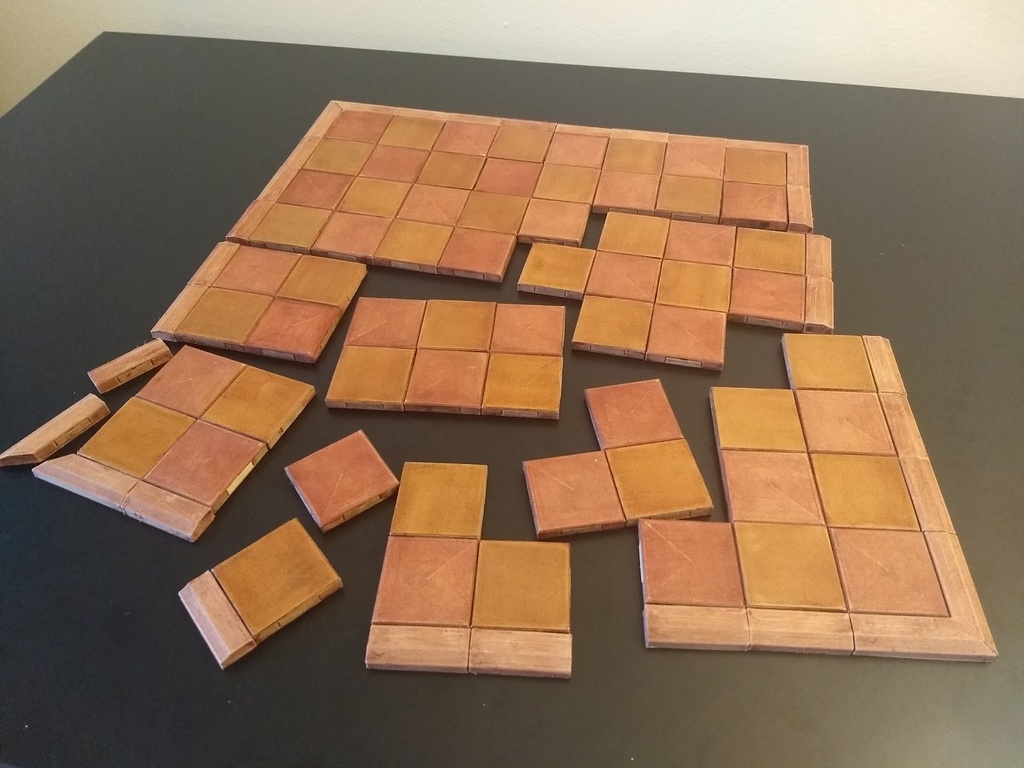 Magnetic Grid Board by Singularity Games | Download free STL model ...
