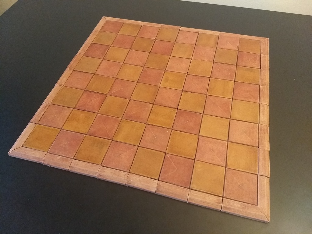 Magnetic Grid Board by Singularity Games | Download free STL model ...