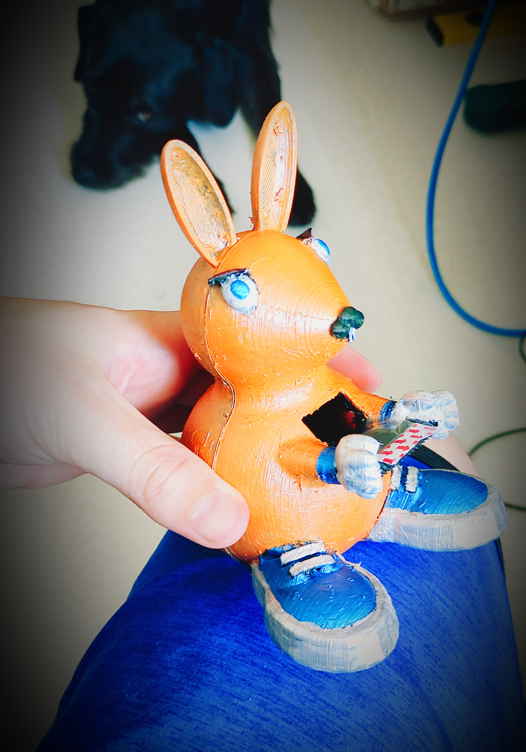 Rabbit tape holder by Happy print | Download free STL model ...
