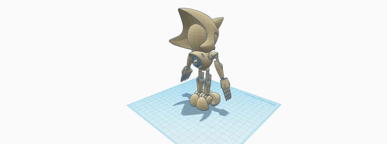 Metal Sonic by 3d man | Download free STL model | Printables.com