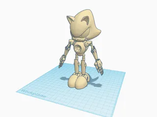 Metal Sonic by 3d man | Download free STL model | Printables.com