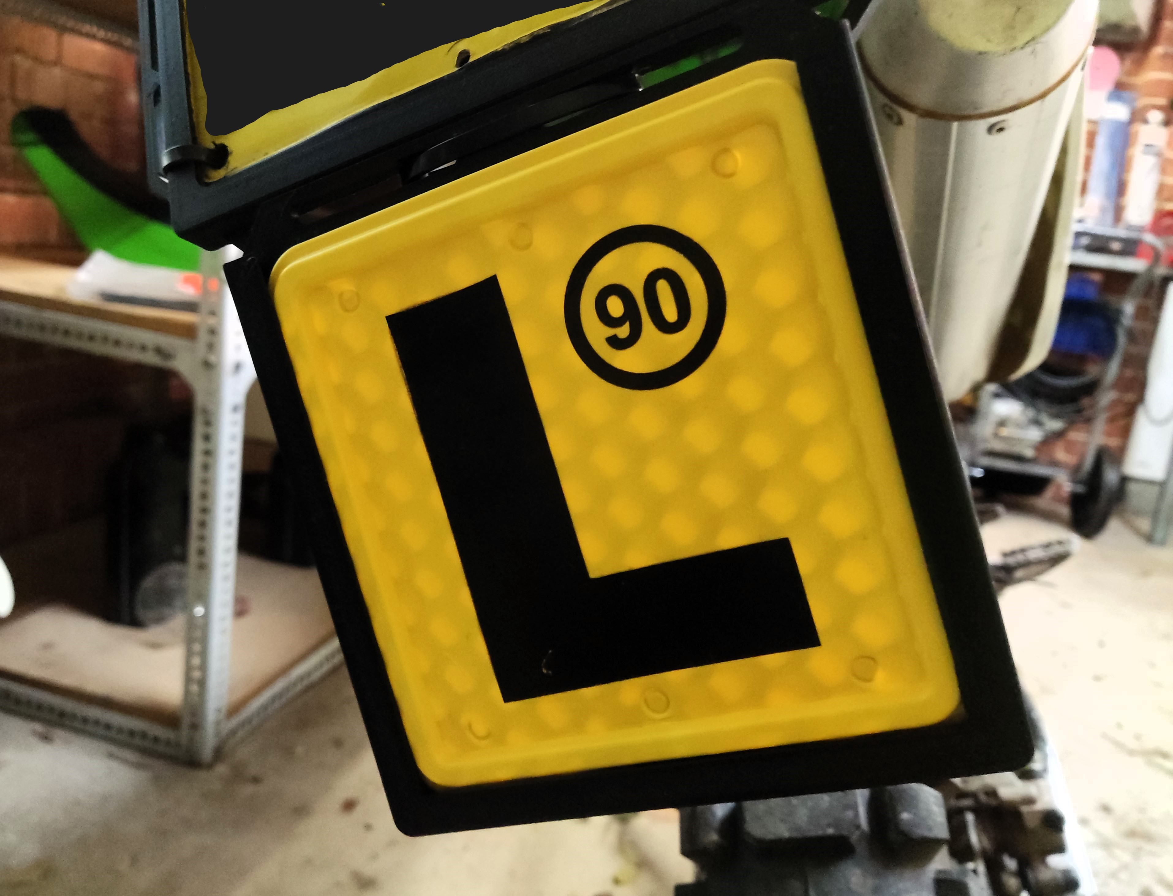 Learner/Provisional(Australian) plate holder for motorbike by Phoryan ...