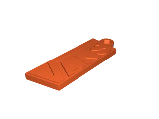 Vans Logo Keychain by MrViddy | Download free STL model | Printables.com