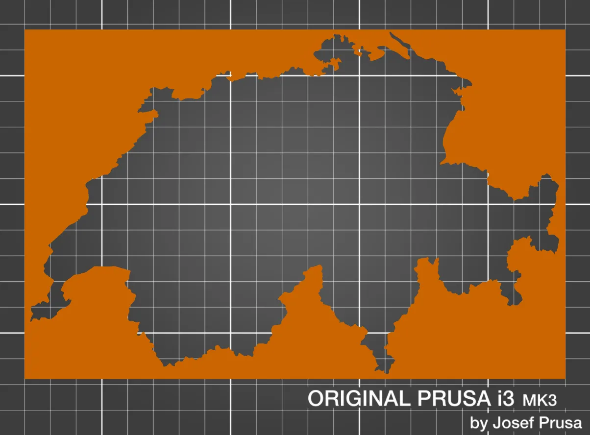 Negative Map of Switzerland / Negative Swiss Map by Aleks89 | Download ...