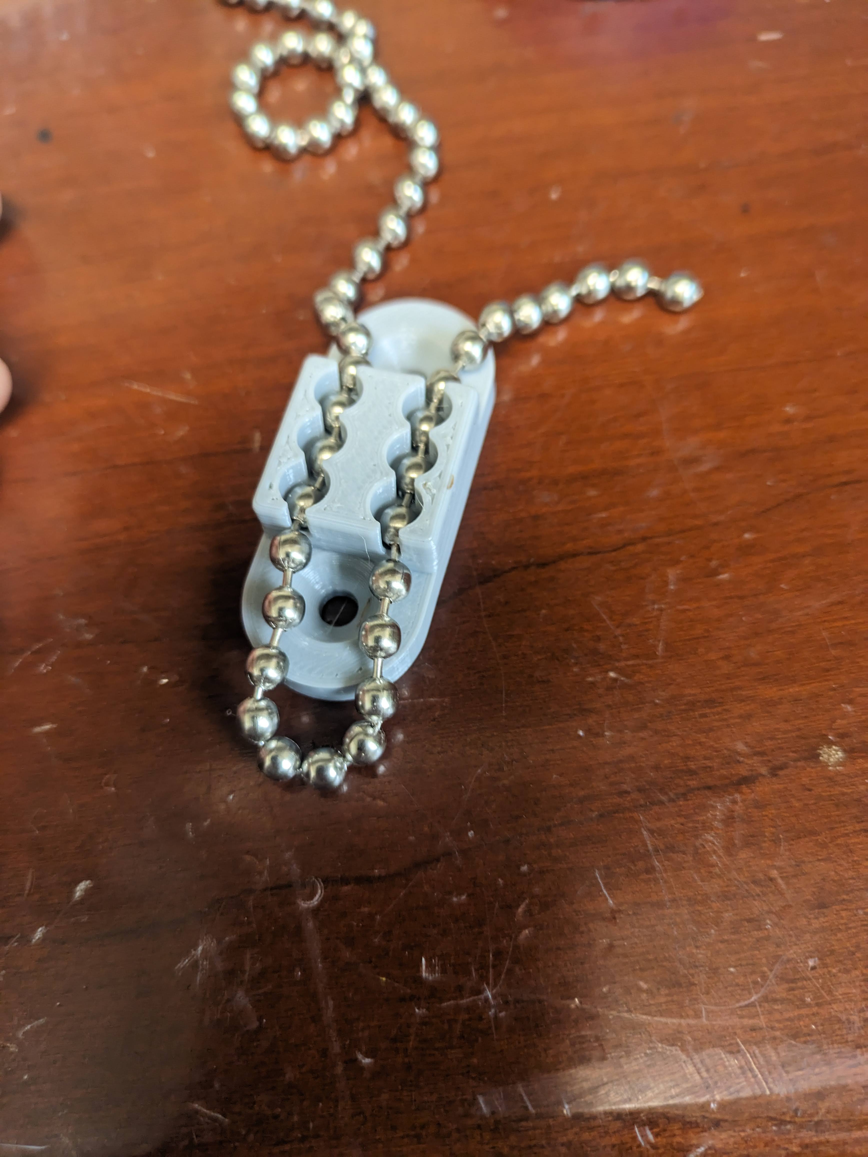 Magnetic Ball Chain Holder 4.5mm by Gage | Download free STL model ...