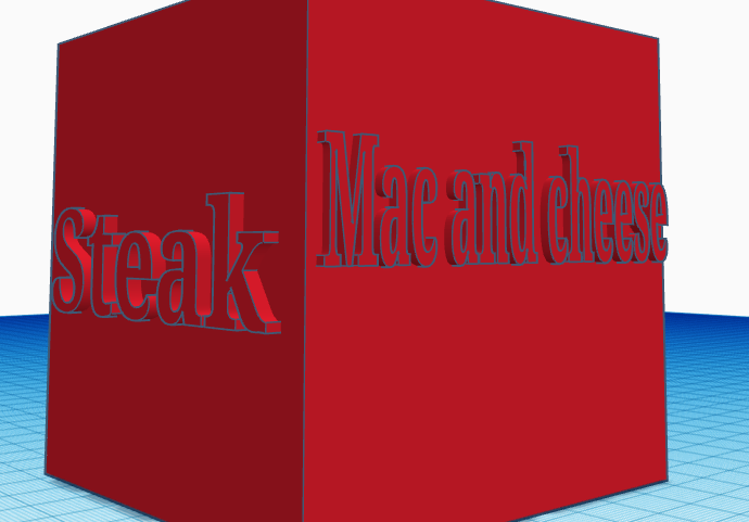 Dinner Dice by JOHN LANG | Download free STL model | Printables.com