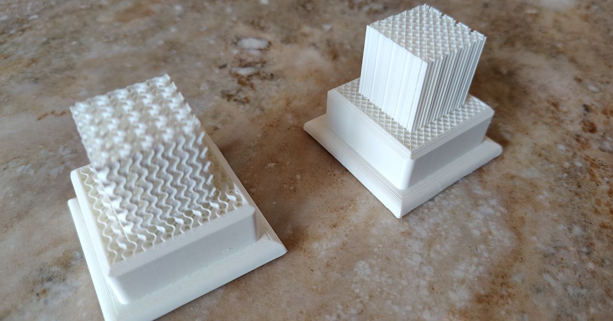 infill patter showcase by floergri | Download free STL model ...