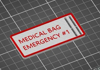12mm wide tag for label printers by Wildgaming20 | Download free STL ...