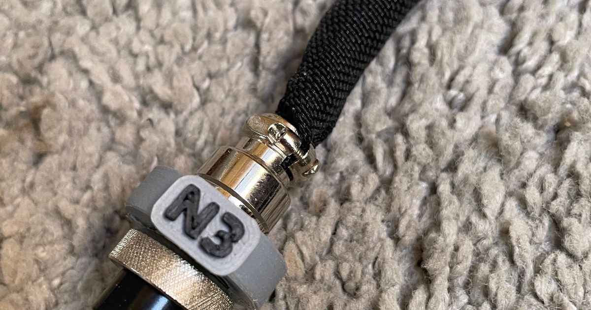 GX16 connector label by Thijs Triemstra | Download free STL model ...