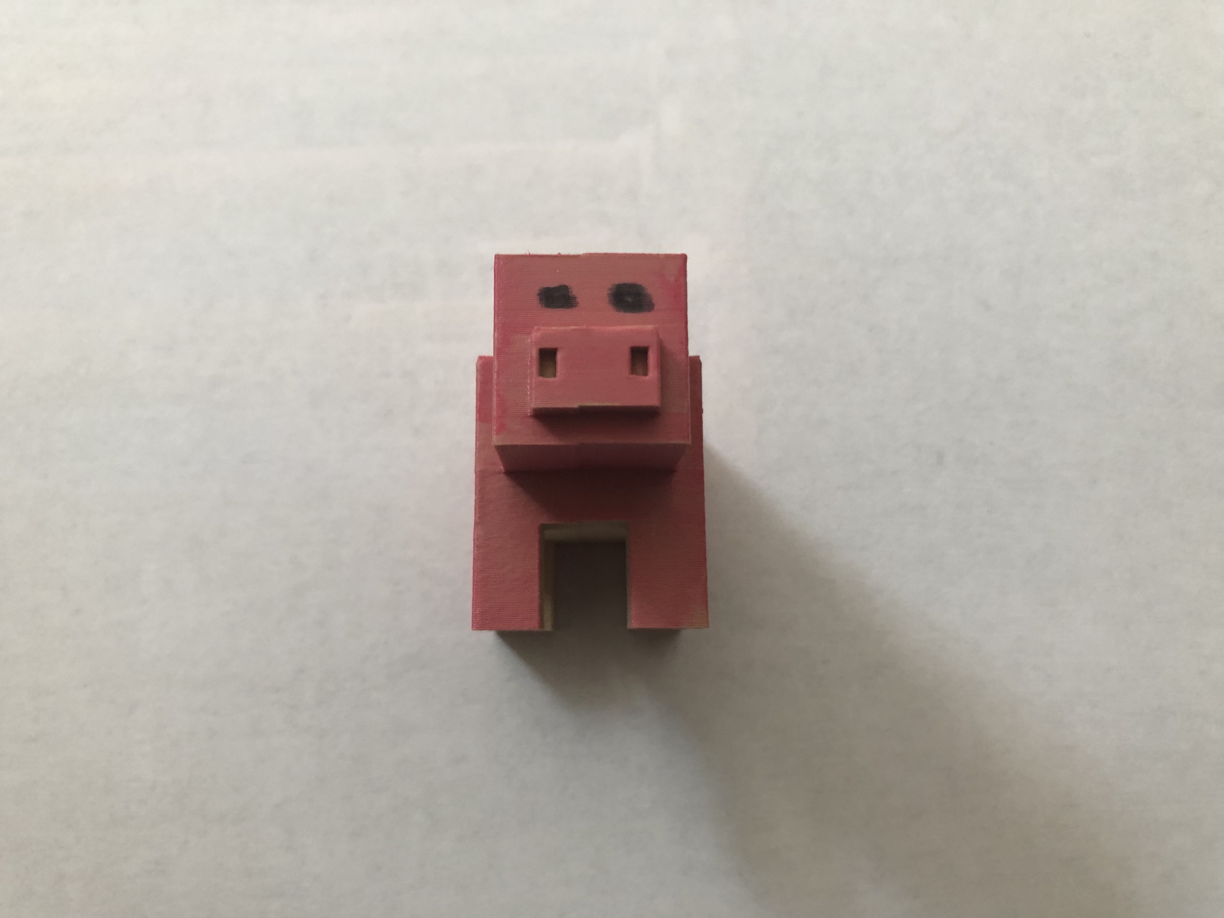Minecraft Pig by SimplePrints | Download free STL model | Printables.com