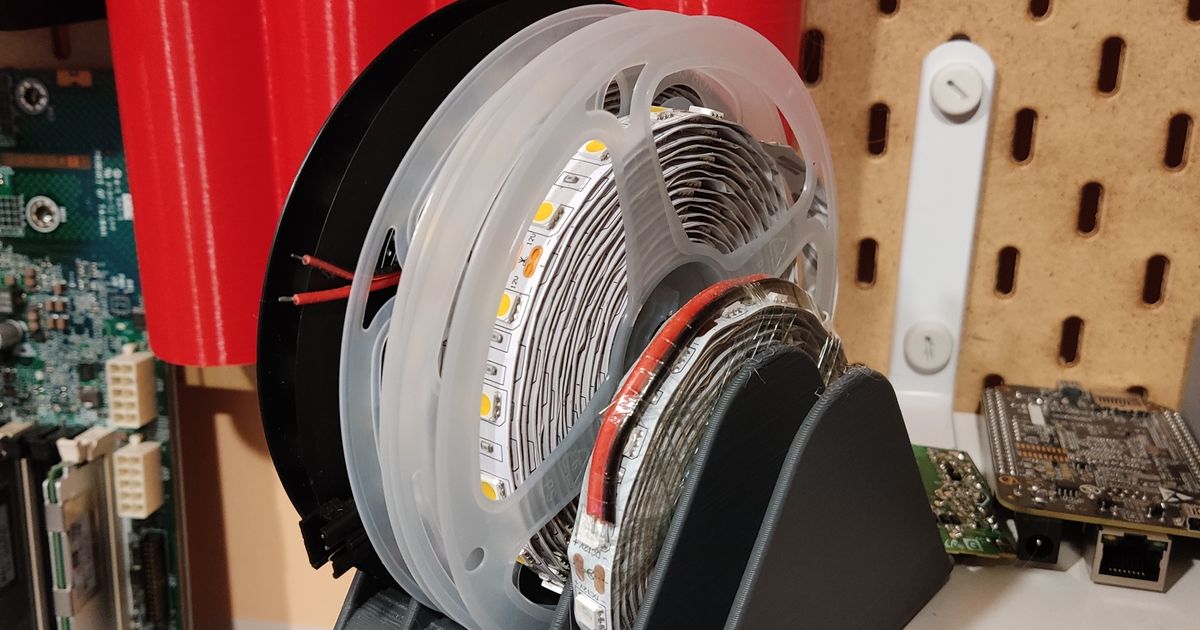 Gridfinity Led Strip holder by Joaquin | Download free STL model ...