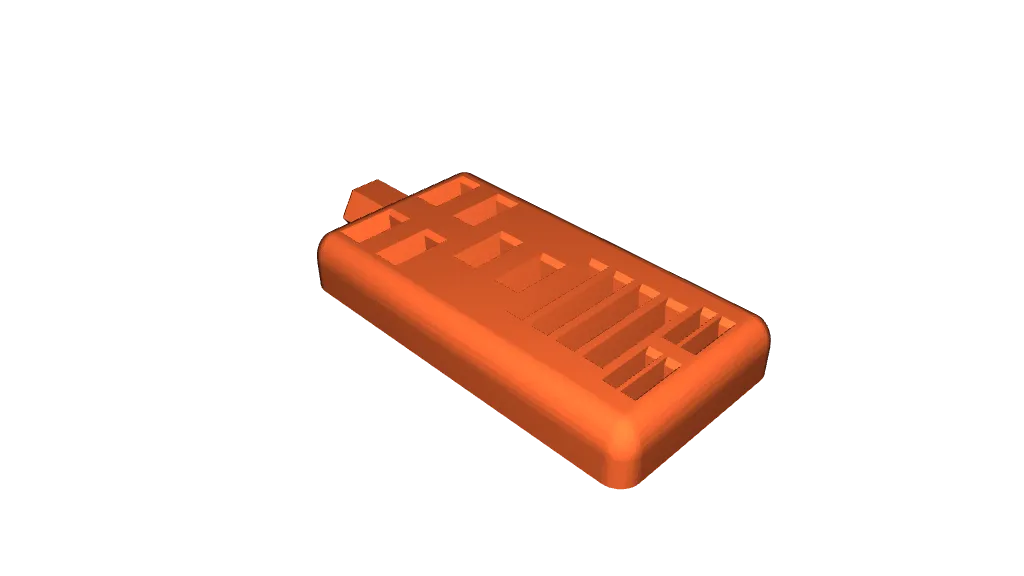 USB / SD-Card Holder for HSW by Miłosz Gorzula | Download free STL ...