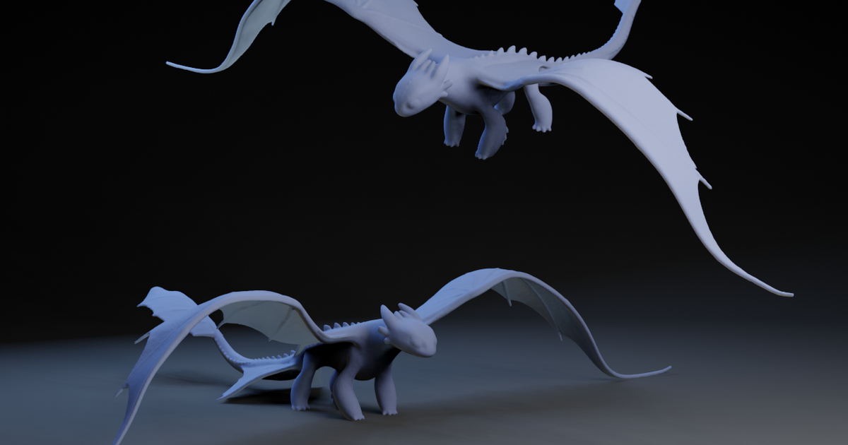 Toothless by Peter Farell | Download free STL model | Printables.com