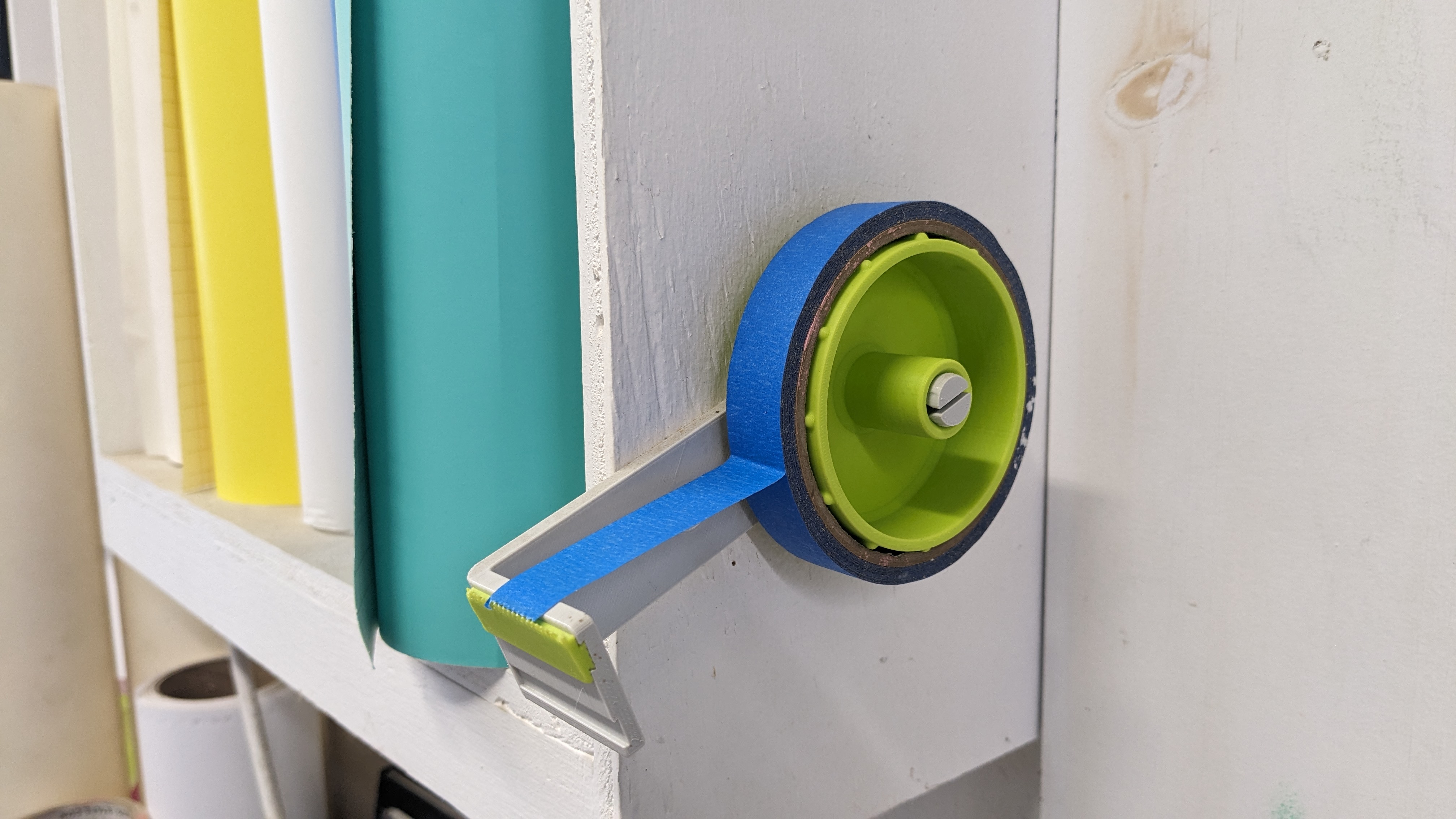 tape dispenser - side mounted by boko | Download free STL model ...