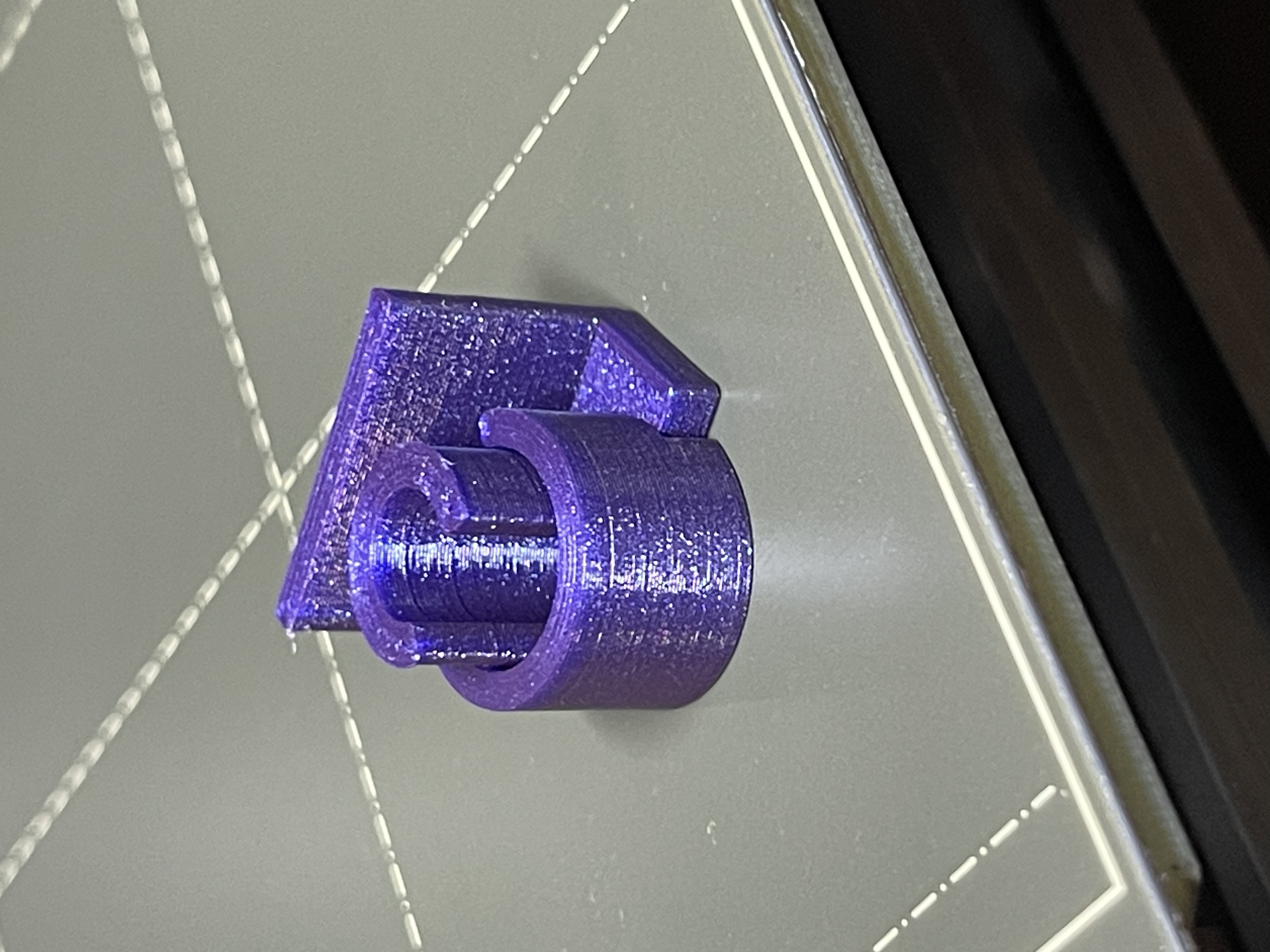Cable holder / retainer / mount / clip by ActionBowman | Download free ...