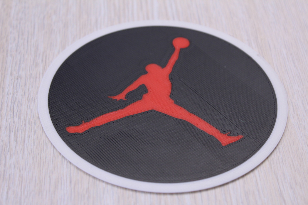 Jordan Multi-Color 3D Sign by 3DPrintBeginner | Download free STL model ...