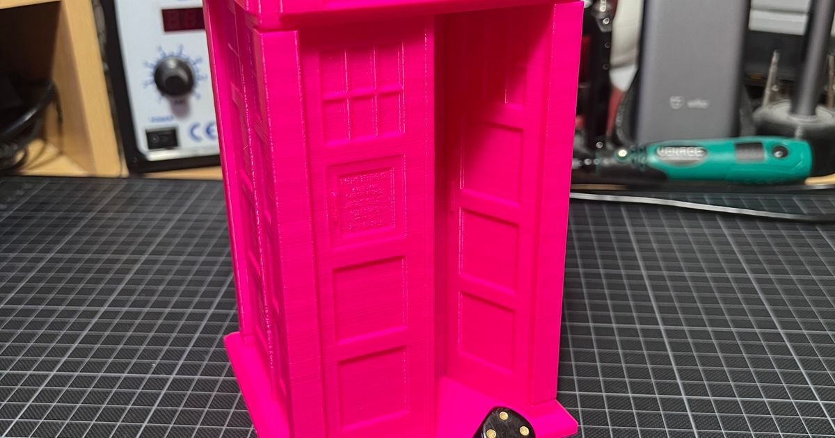 TARDIS Dice Tower (2023 Tardis) by NeoRame | Download free STL model ...