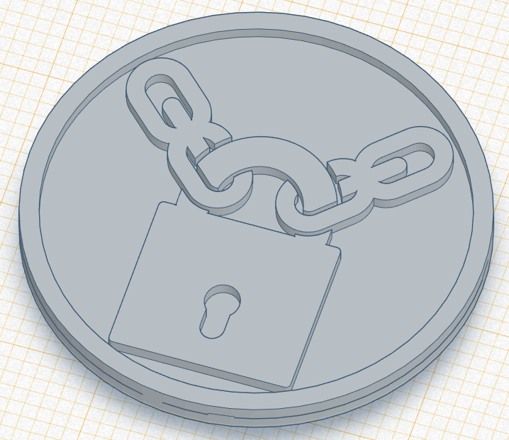 Lock Token for board game Zombie Kidz Evolution by Brepet | Download ...