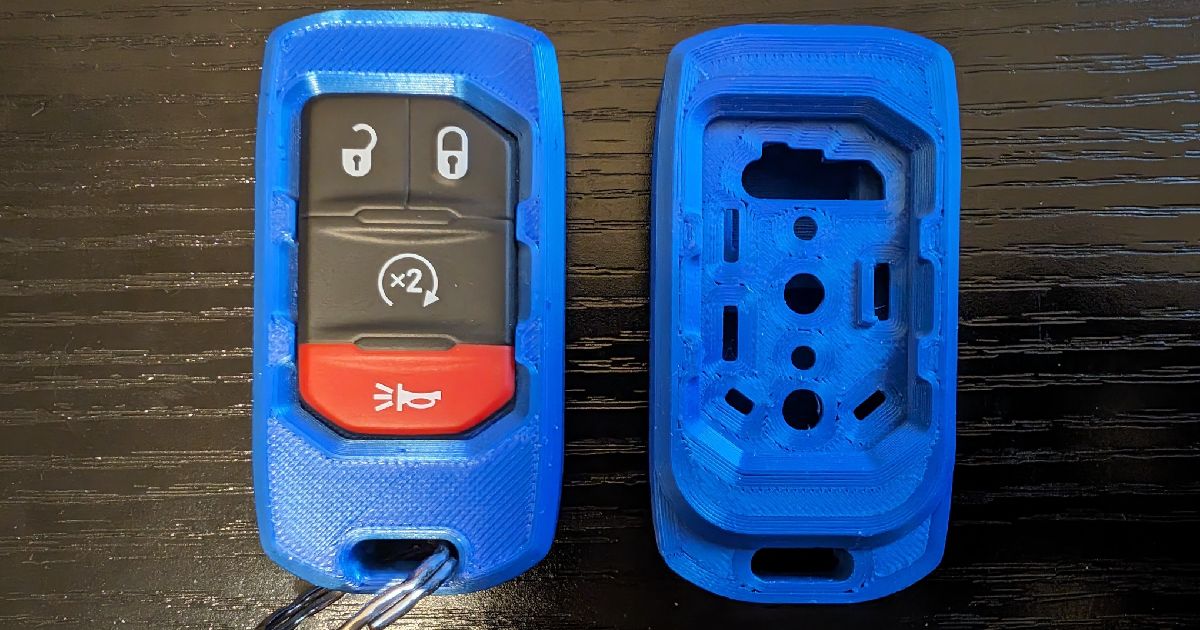 Jeep Wrangler/Gladiator JL/JT Key Fob von szech713 | Kostenloses STL ...