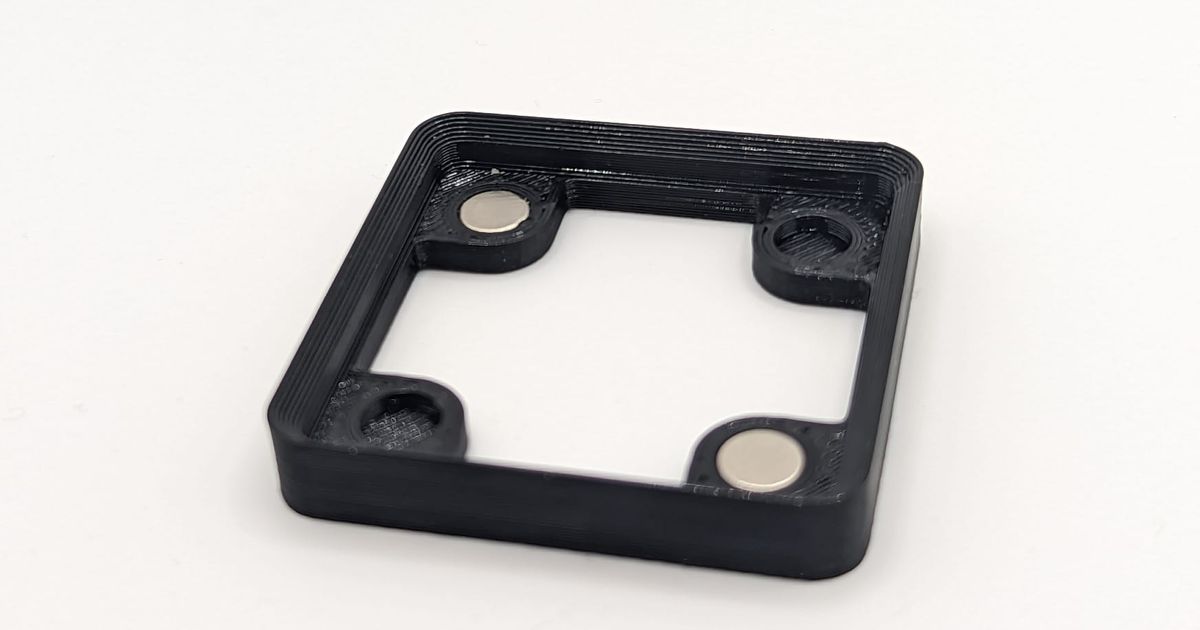 Gridfinity: Precision Force-Fit Magnet Baseplates by Dennis | Download ...