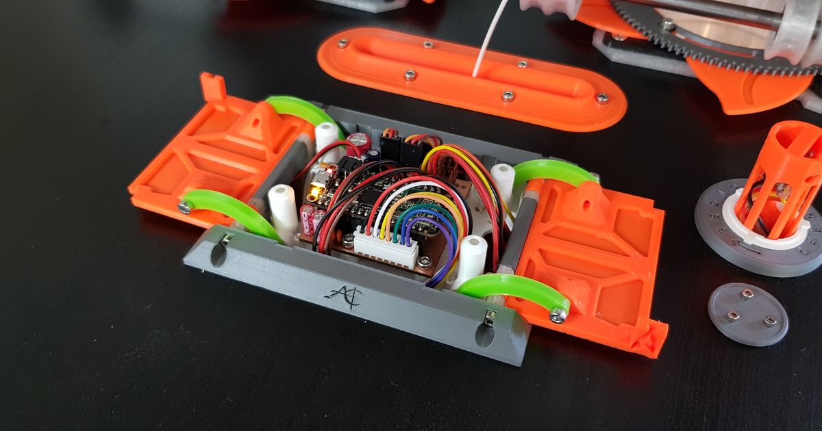 Ambient Control - PCB brain box by AcE Krystal | Download free STL ...