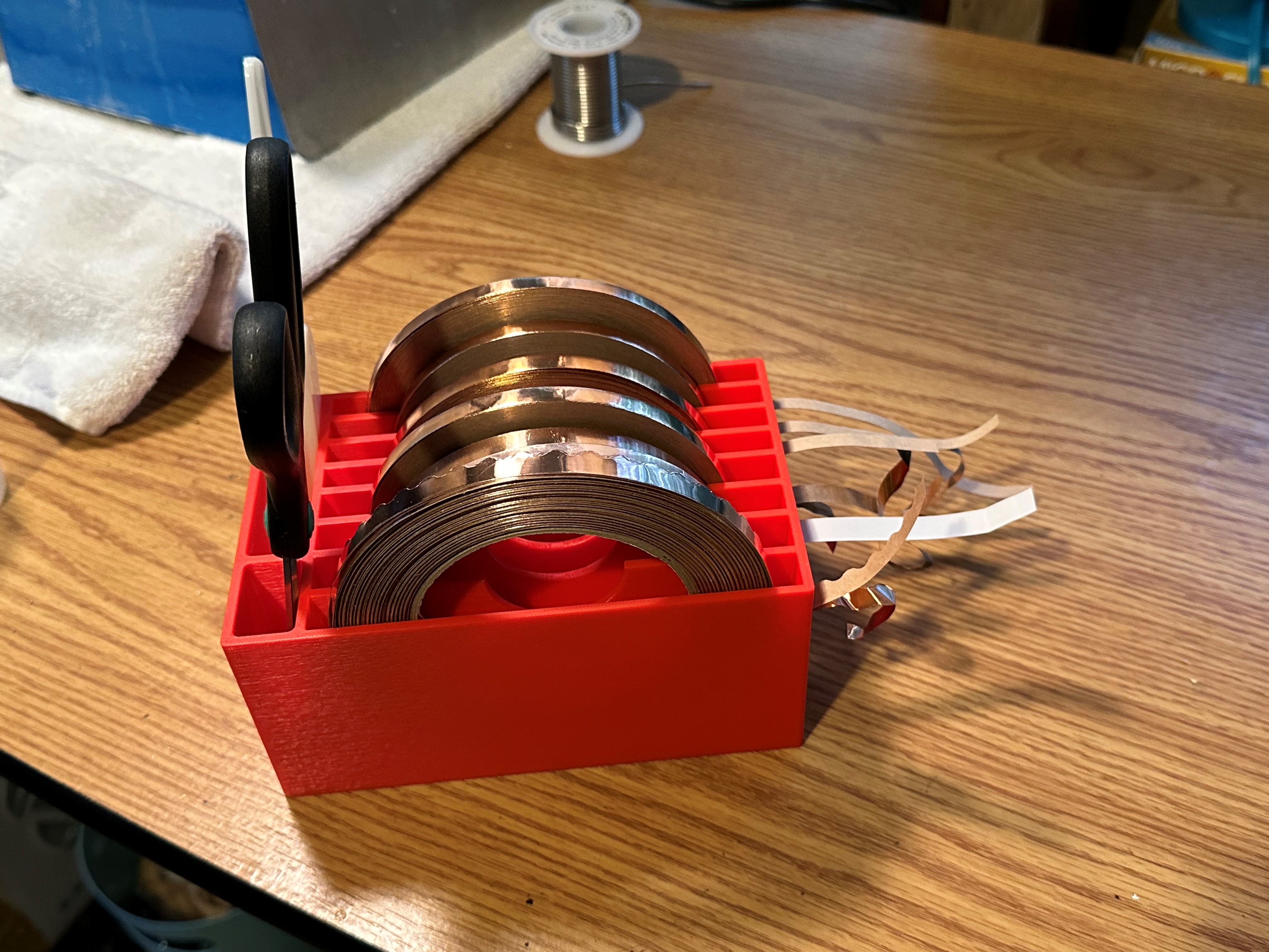 Stained Glass Copper Foil Tape Organizer by Icythings | Download free ...