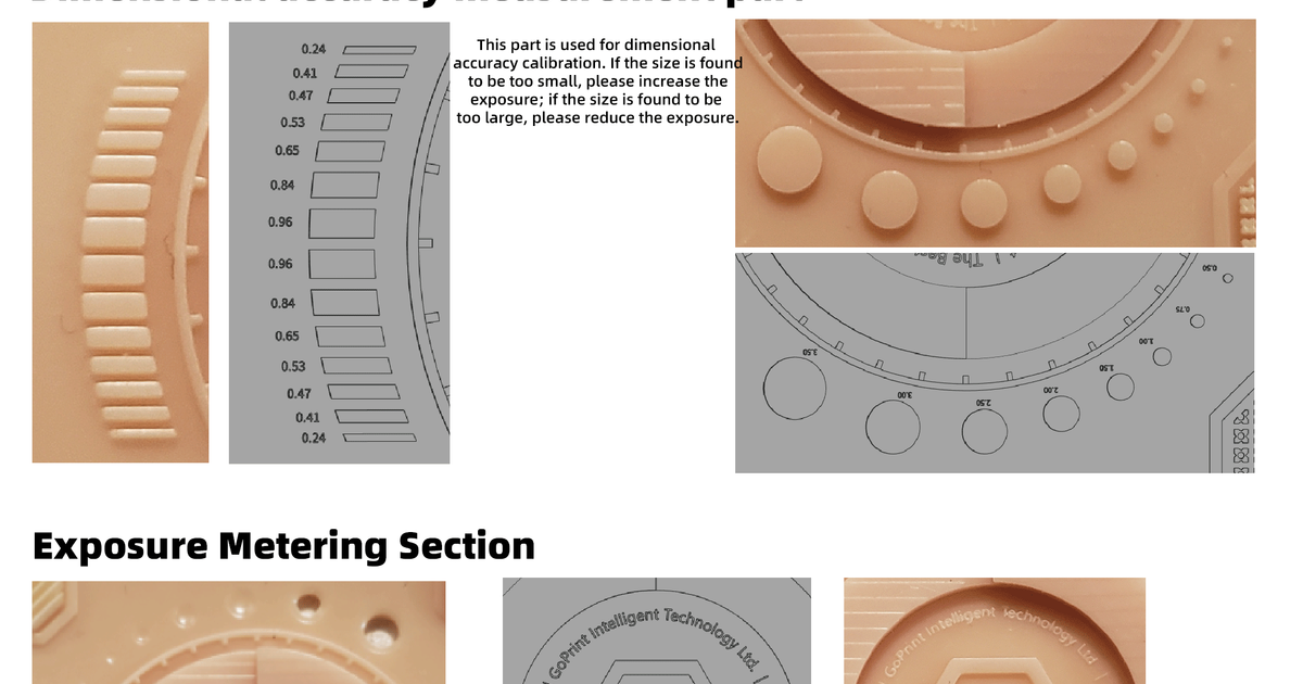 GOPRINT 8K RESIN TEST MODEL（高普达8K树脂测试模型） by GoPrint | Download free STL ...